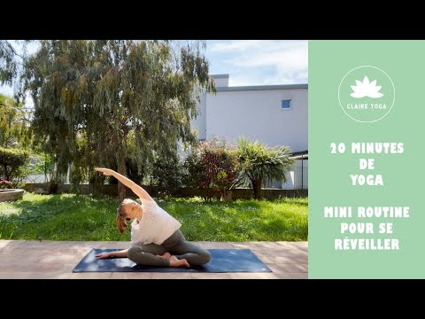 Mini routine de yoga pour se réveiller 🌞 - YouTube