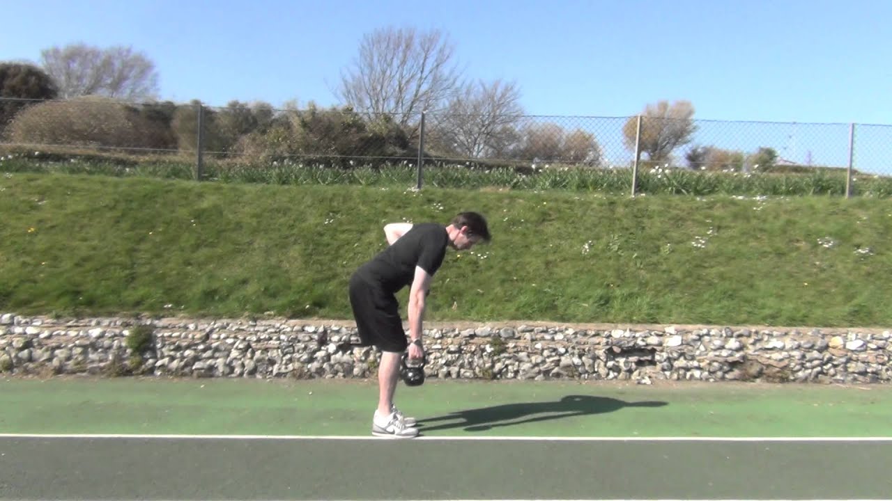 Kettlebell Piston Row - YouTube