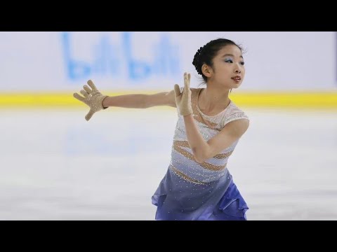 Ruiyang Zhang (15 yrs) Clean SP 2022-2023 Chinese National Figure ...