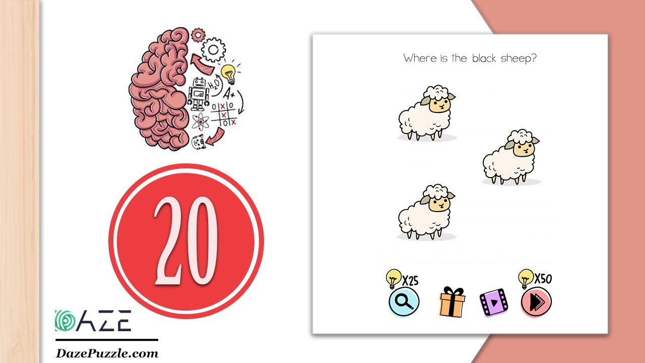 Brain Test Level 20 Answer - YouTube