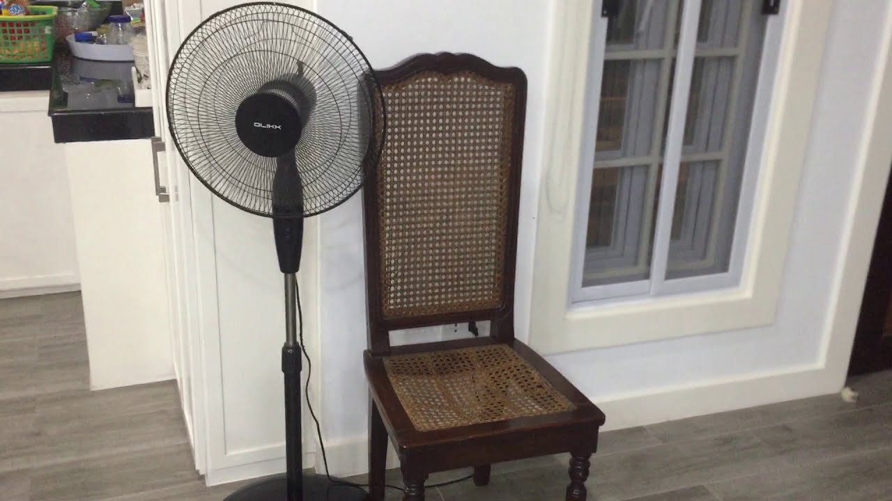 16" Olikk (Brikk) 5-Blader Stand Fan - YouTube