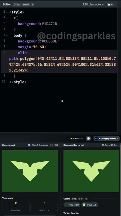 CSS Battle | Abstract Firefly (Target 192) | Battle #30 - Gradient - YouTube