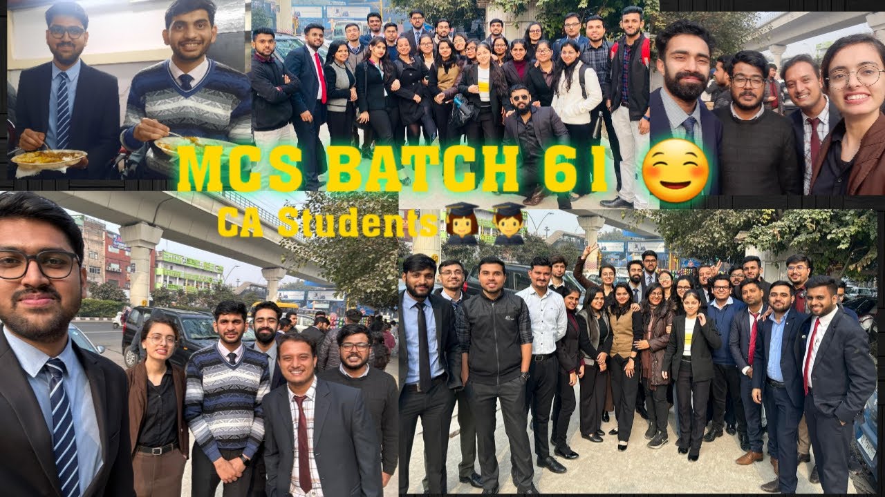 Best ICAI GMCS Batch😊| GMCS TRAINING AT LAXMI NAGAR DELHI | VLOG ep 3 | @Bibikawagle - YouTube