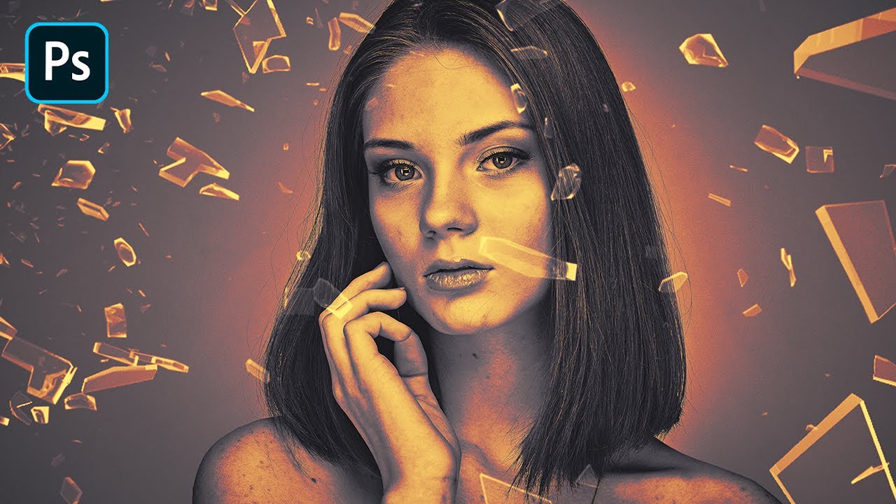 Color Glow Portrait Effect Photoshop Tutorial - YouTube