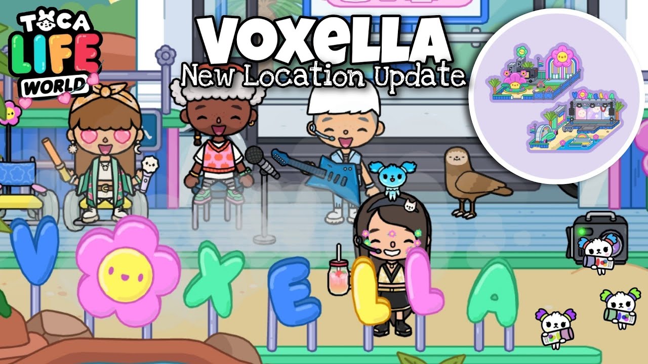 Toca Boca New Voxella | Toca Life World New Update | NecoLawPie - YouTube