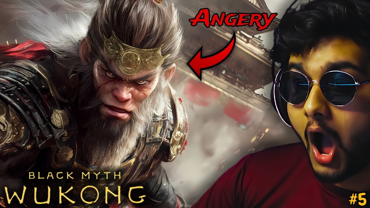 Angry Monkey King Killing Bosses | Black Myth Wukong Gameplay ...