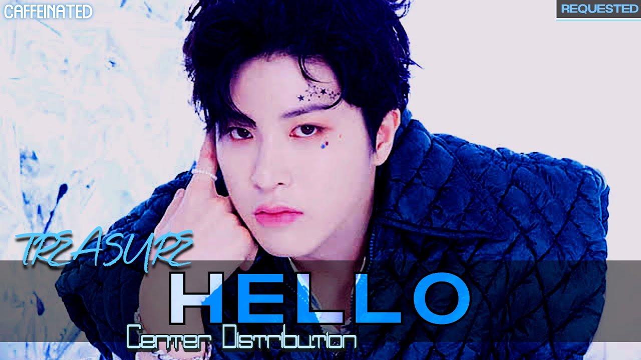 TREASURE 'HELLO' - Center Distribution [Dance Practice] - YouTube