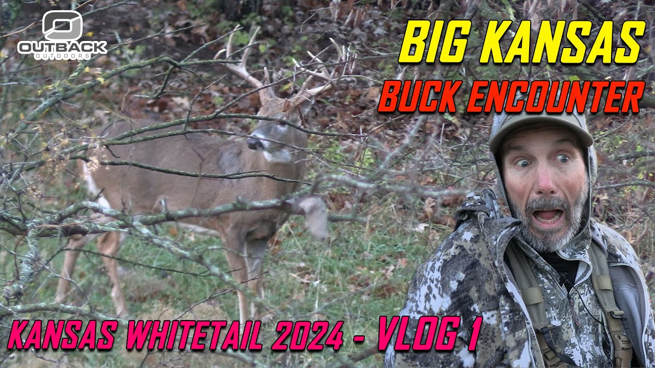 BIG KANSAS BUCK ENCOUNTER - KANSAS VLOG 1 - YouTube