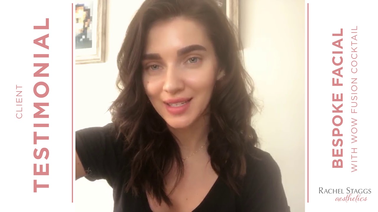 Rachel Staggs Bespoke Facial Testimonial by Scarlet Wilson - YouTube