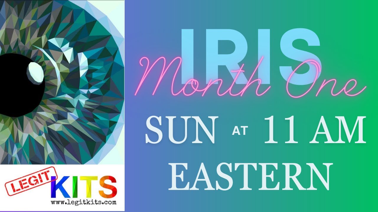 Legit BOM - IRIS Month 1 Sew Along #legitiris #fpp #legitkits #sleighiris - YouTube