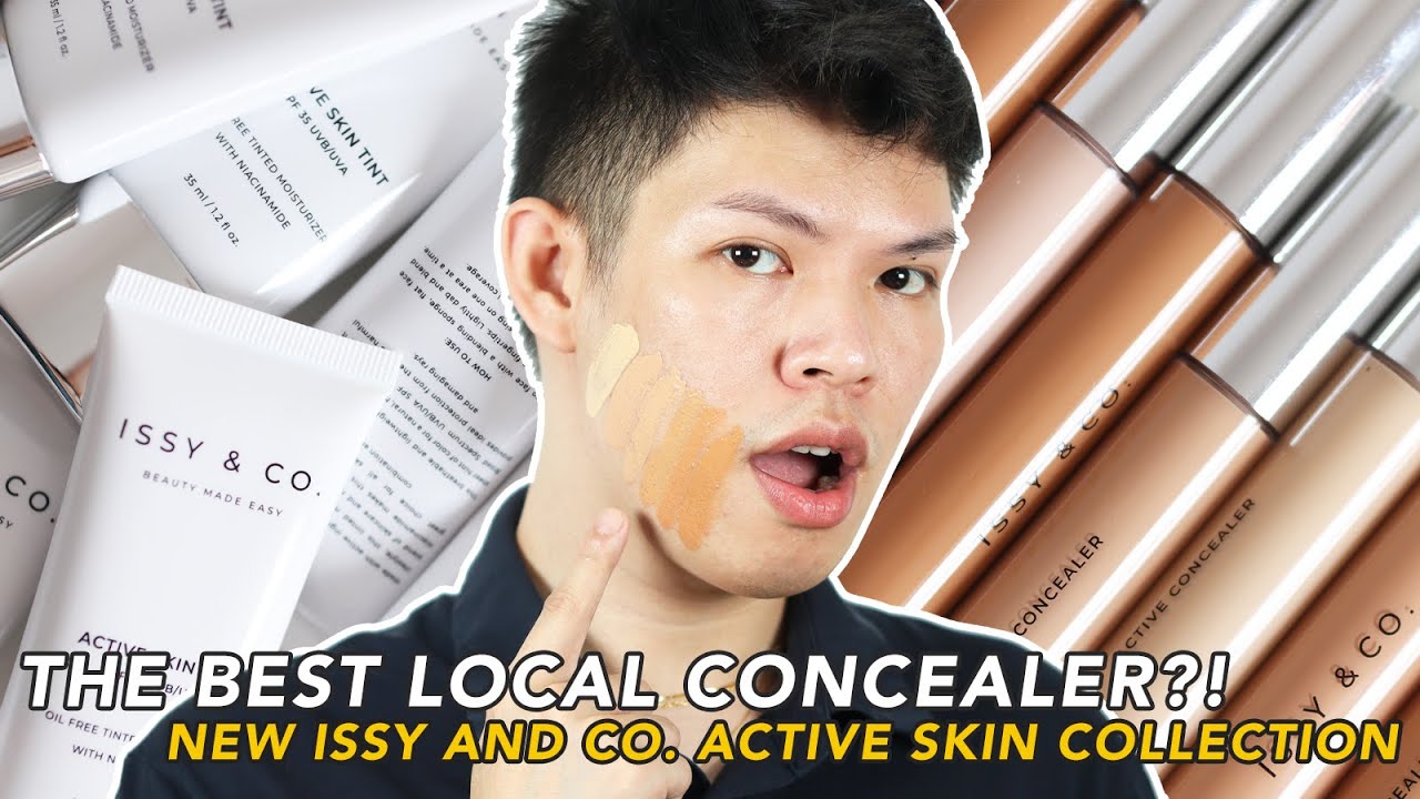 THE BEST LOCAL CONCEALER?! NEW ISSY & CO CONCEALER & SKIN TINT SHADES ...