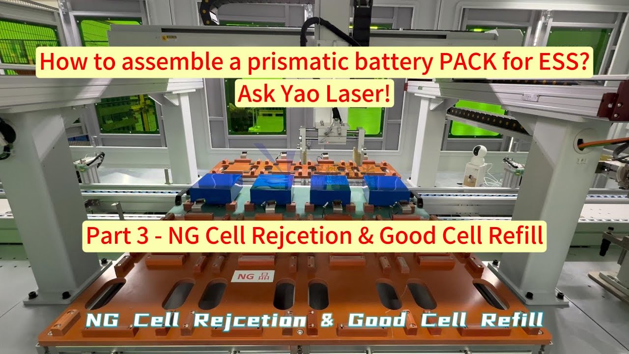 How to Assemble a Prismatic Battery PACK for ESS? Part 3 - NG Cell ...