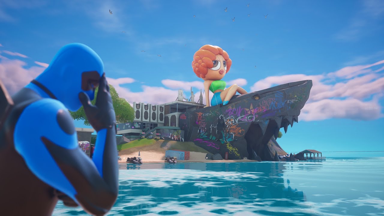 So ice spice has taken over the shark in Fortnite…. - YouTube