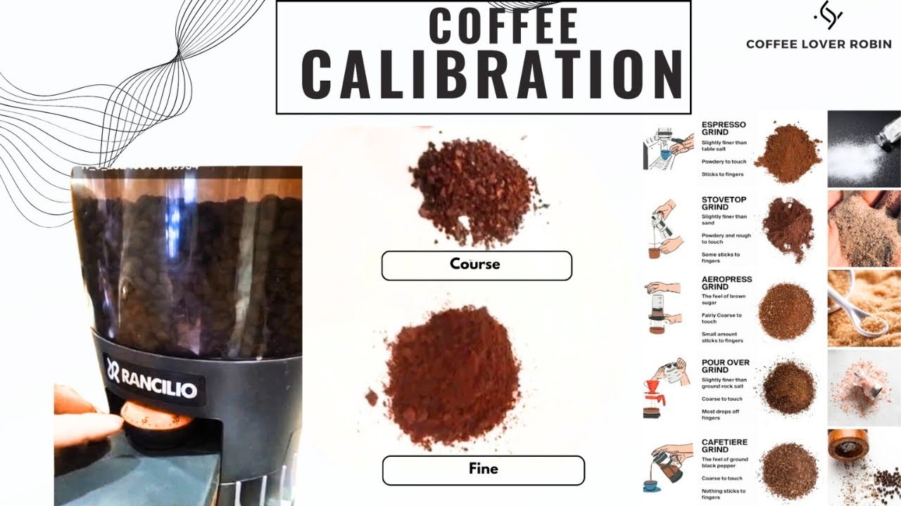 How To Make Calibration Coffee/How To Calibrate Coffee Grinder - YouTube