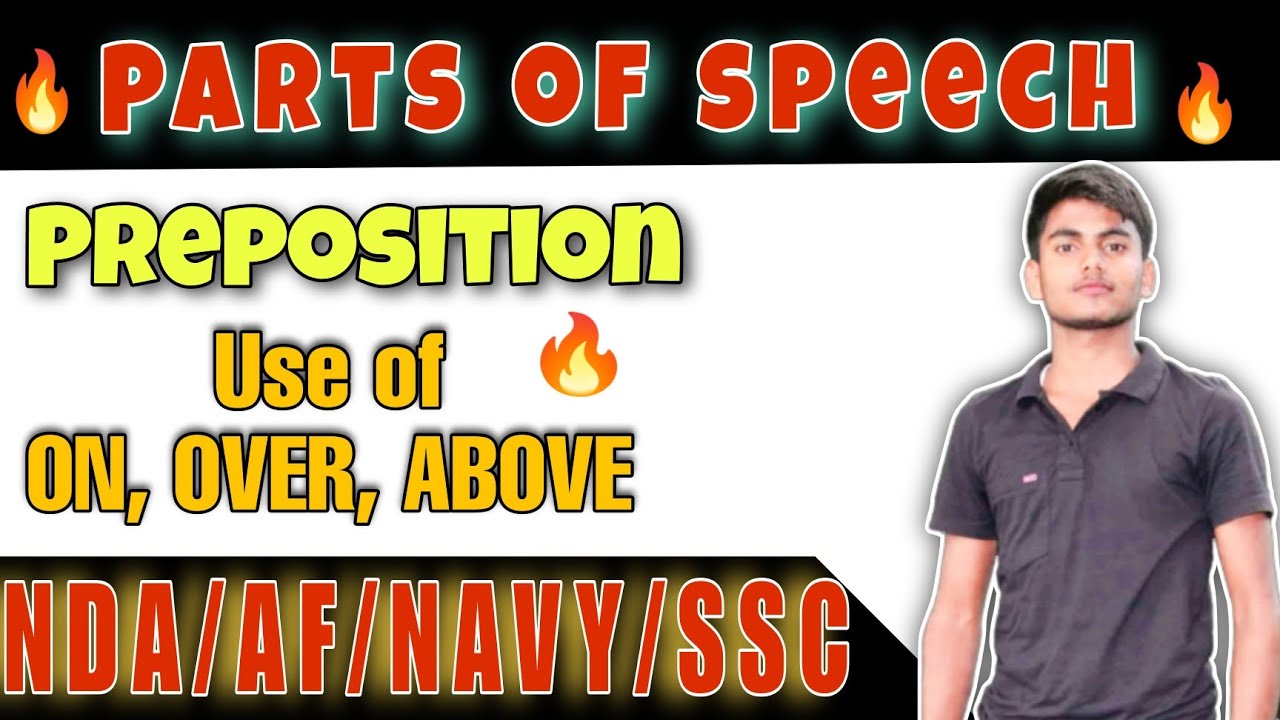 #PREPOSITION ।। Definition and uses of ON, OVER, ABOVE ।। # ...