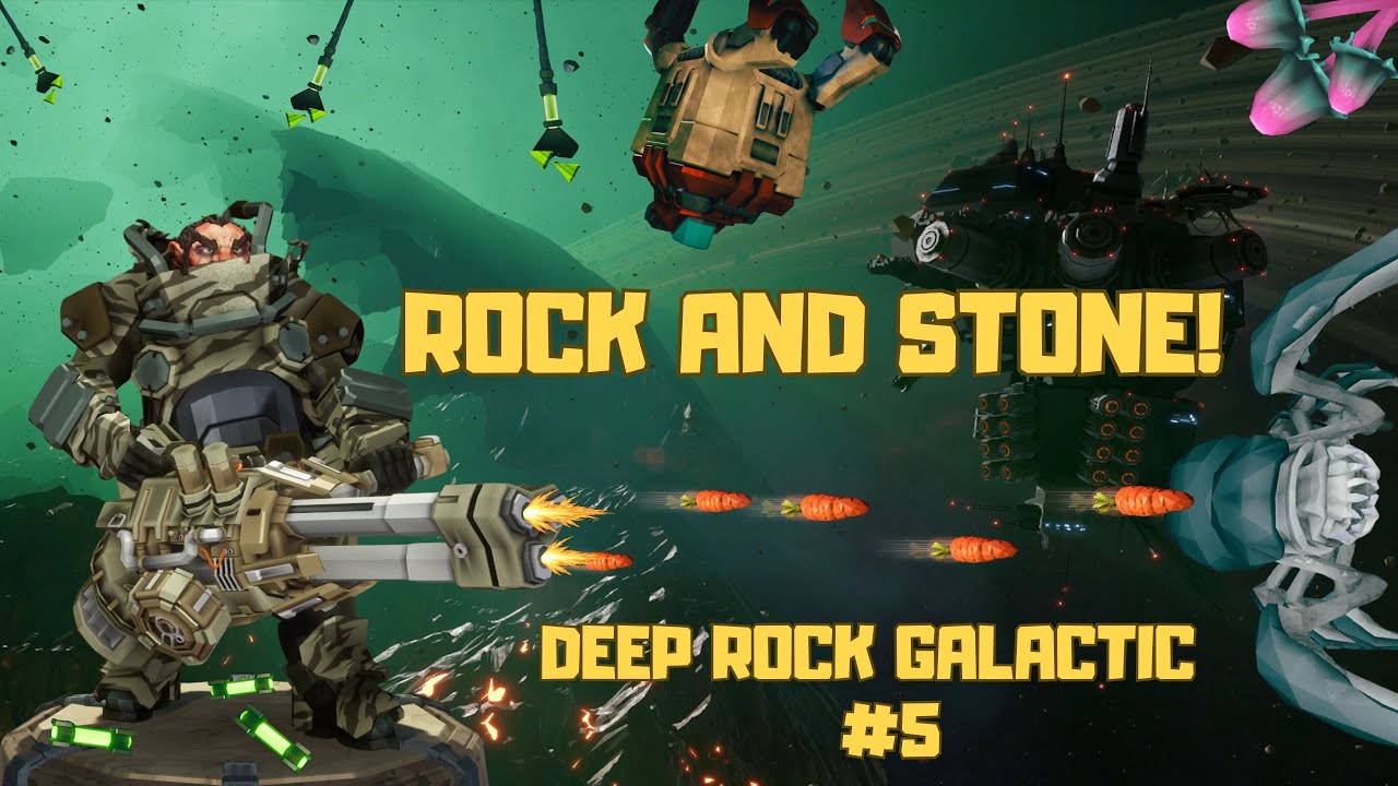 Sci-fi mining with space dwarfs: ⛏️ Deep Rock Galactic #5 - YouTube