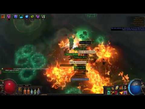 Uber labs Izaro final phase trapper style! (PC-Path of Exile) - YouTube