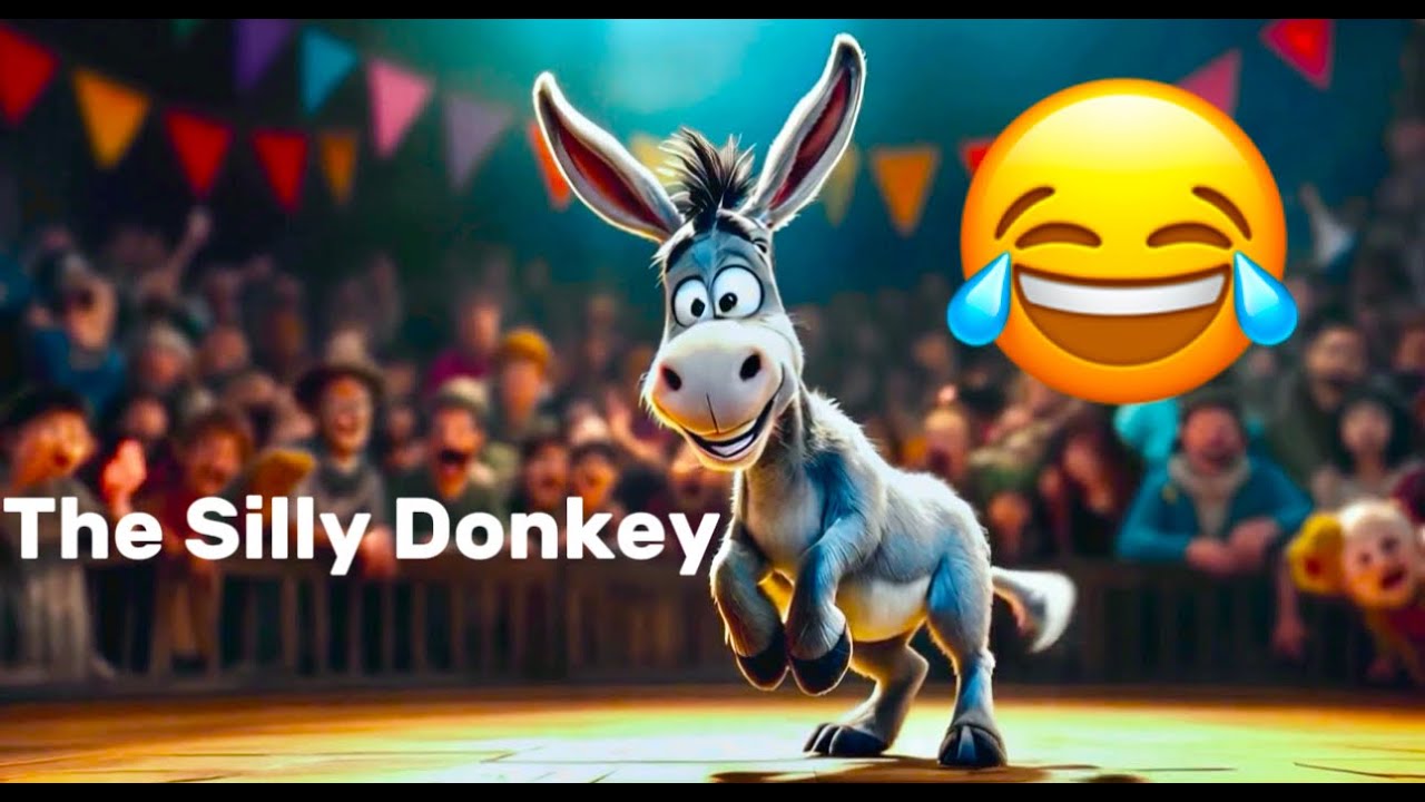 The Silly Donkey at the Animal Circus | Funny Short Story For Kids ...