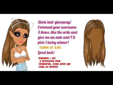 SLEEK HAIR GIVEAWAY!!!!!! (msp btw) - YouTube