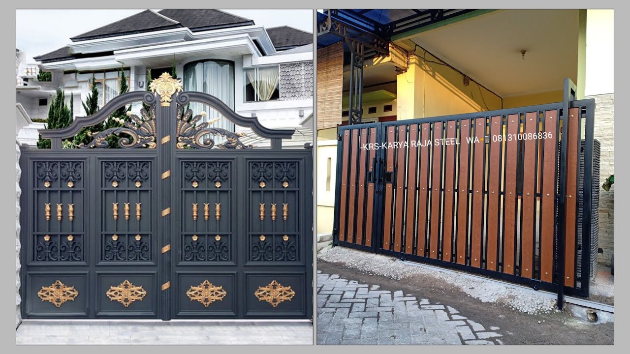 150 Modern gates designs ideas 2023 - YouTube