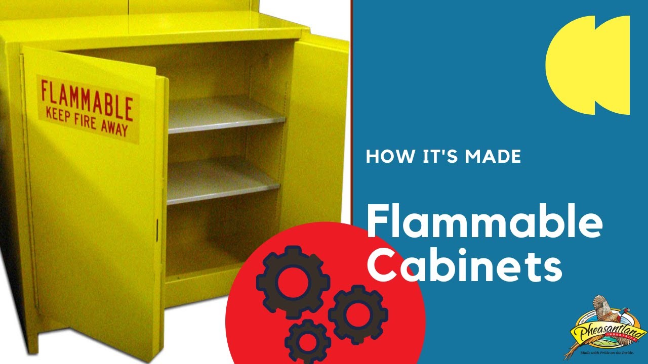 How It's Made - Flammable Cabinets - Machine Shop - YouTube
