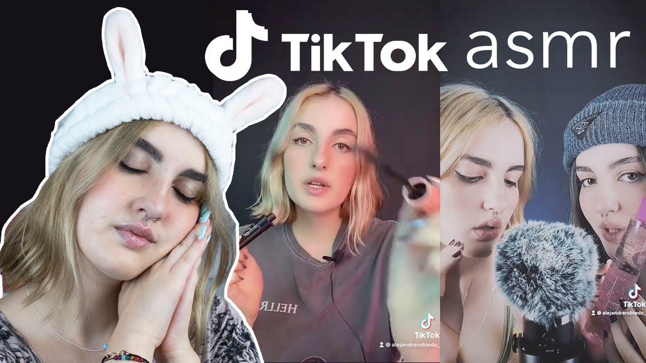 ASMR español - DUERME en UN MINUTO con mis TIKTOKS - Ale ASMR :) - YouTube
