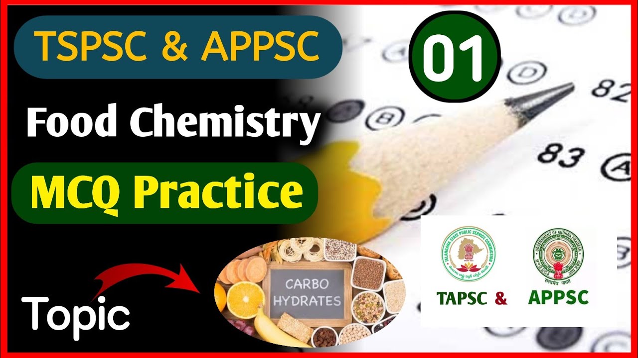 FSO MCQ [01] Carbohydrate | Telangana & Andhra Pradesh FSO MCQ Practice ...