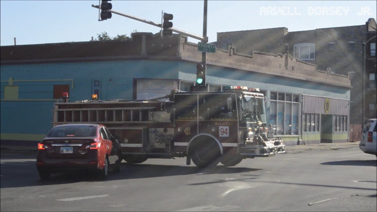 Chicago Fire Department: Engine 94 Responding [Change of Quarters ...