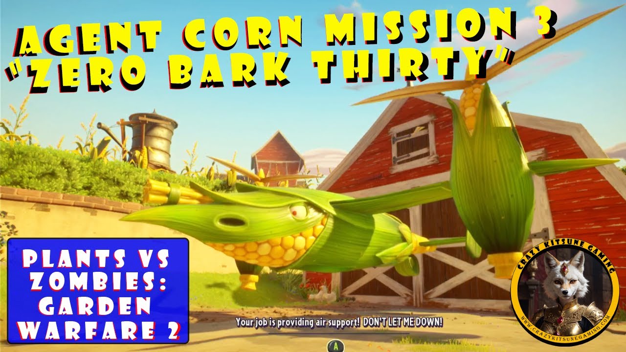 "Zero Bark Thirty" Plants vs Zombies: Garden Warfare 2 (PVZ GW2) 14th Mission Walk-through - YouTube