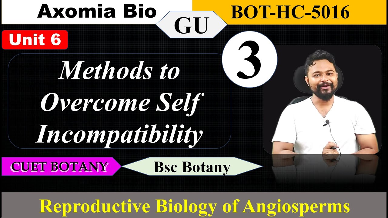 Methods to Overcome Self Incompatibility| Bsc Botany| 5th sem GU| Dr ...