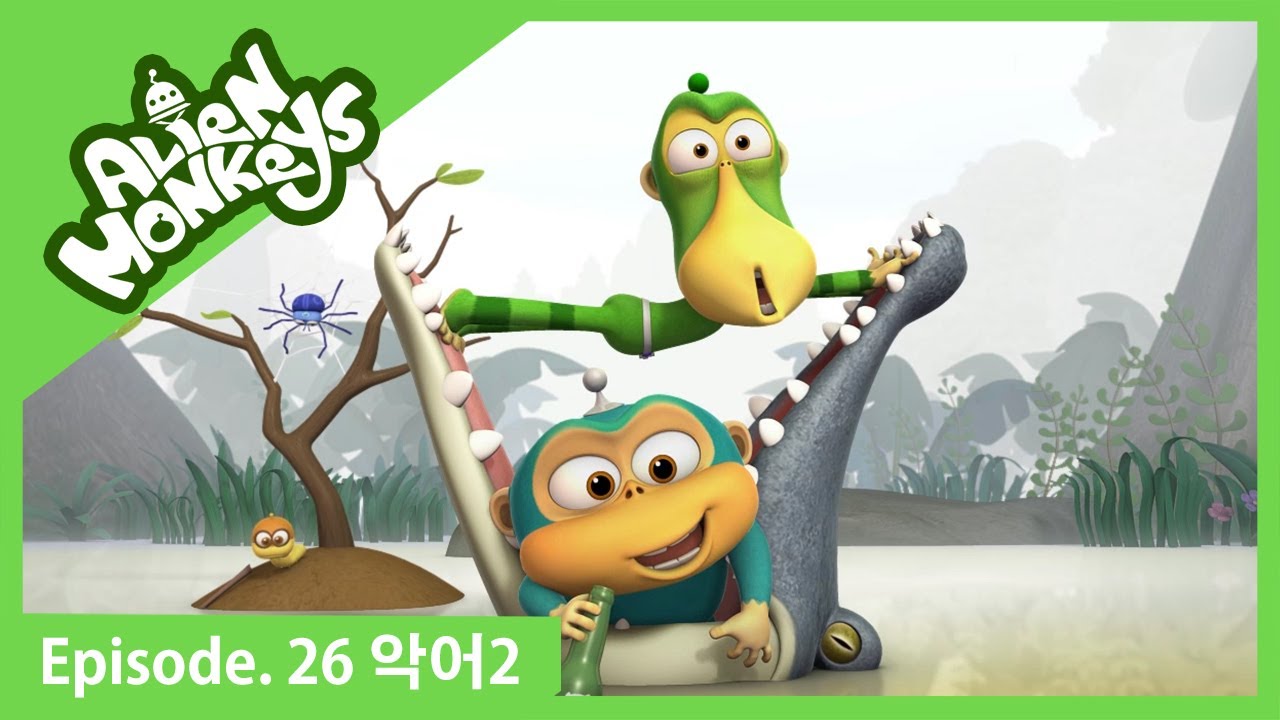 [몽키스 | Monkeys STOMP] Ep26 악어2 | Crocodile2 | Funny cartoon | Taki ...