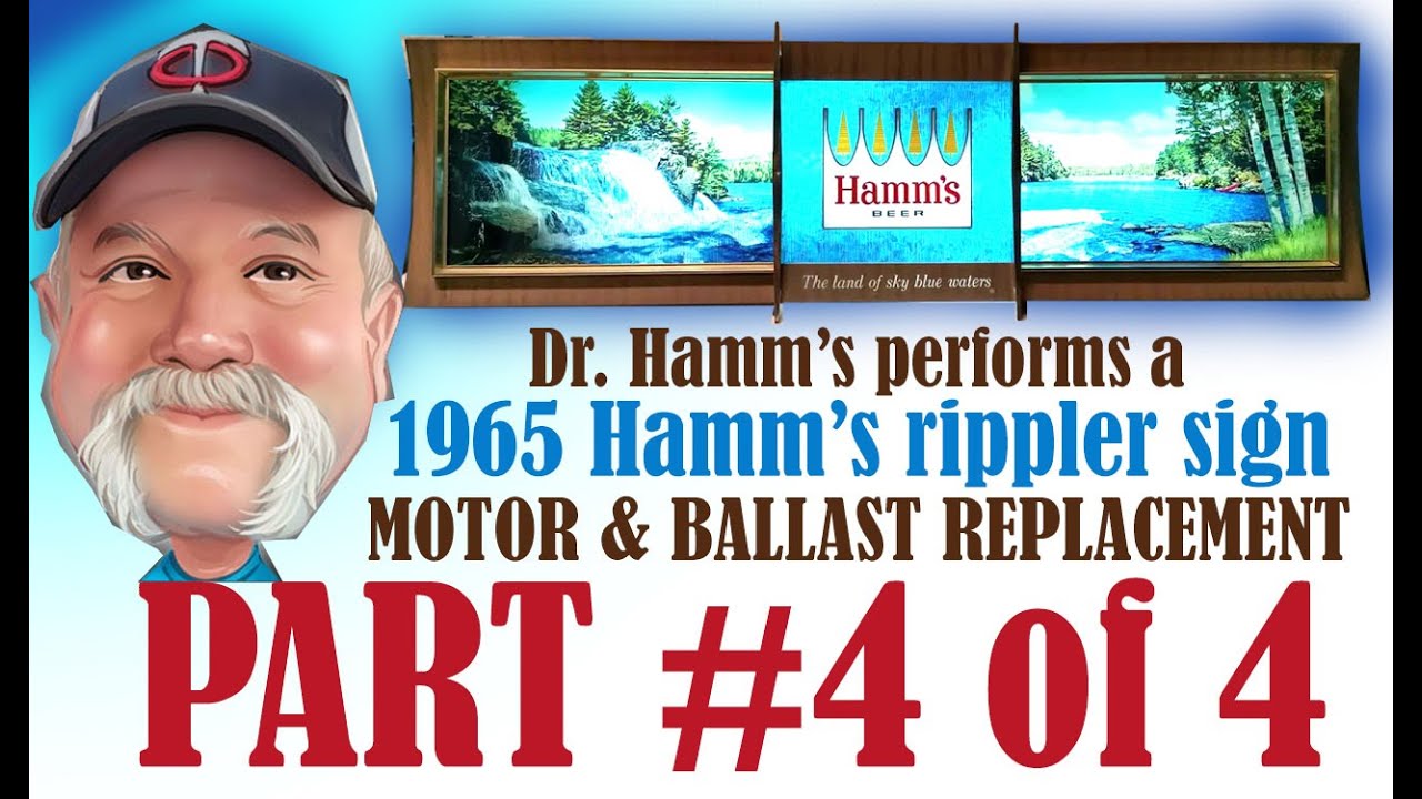 1965 Hamm’s Anniversary Rippler teardown/motor install by Dr. Hamm’s ...