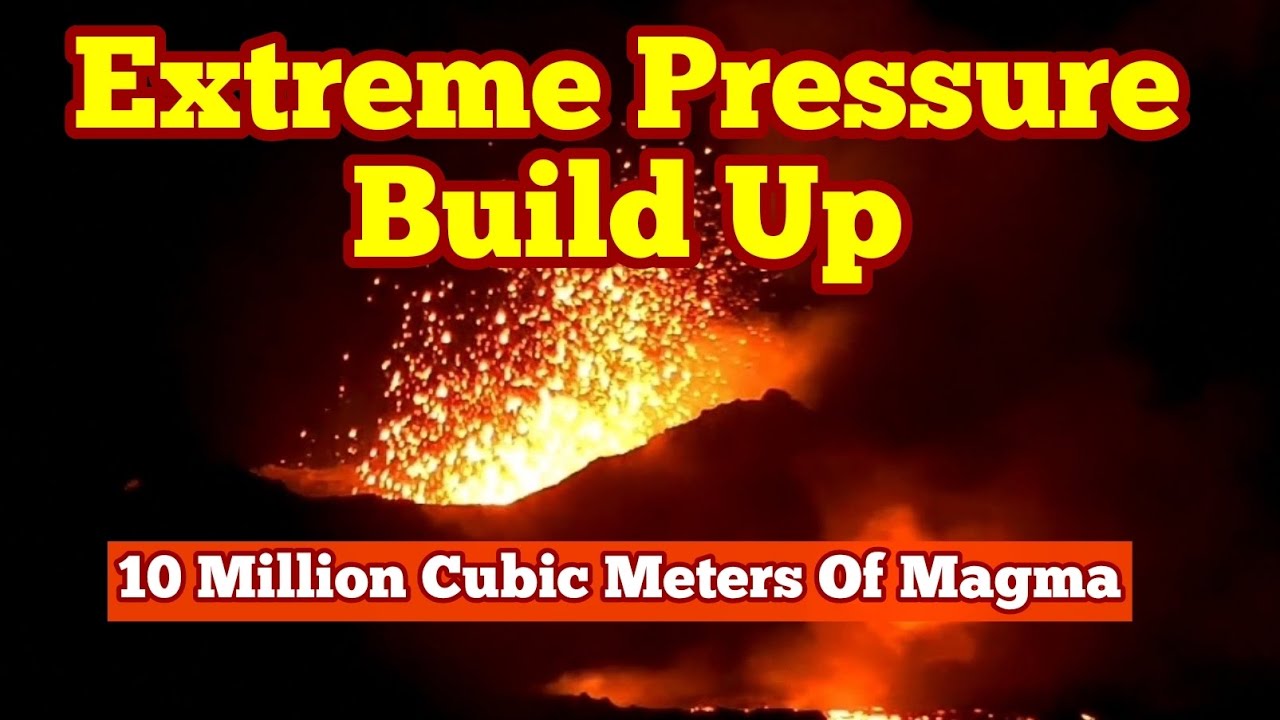 Extreme Pressure Build Up: 10 Million Cubic Meters Of Magma, Iceland ...