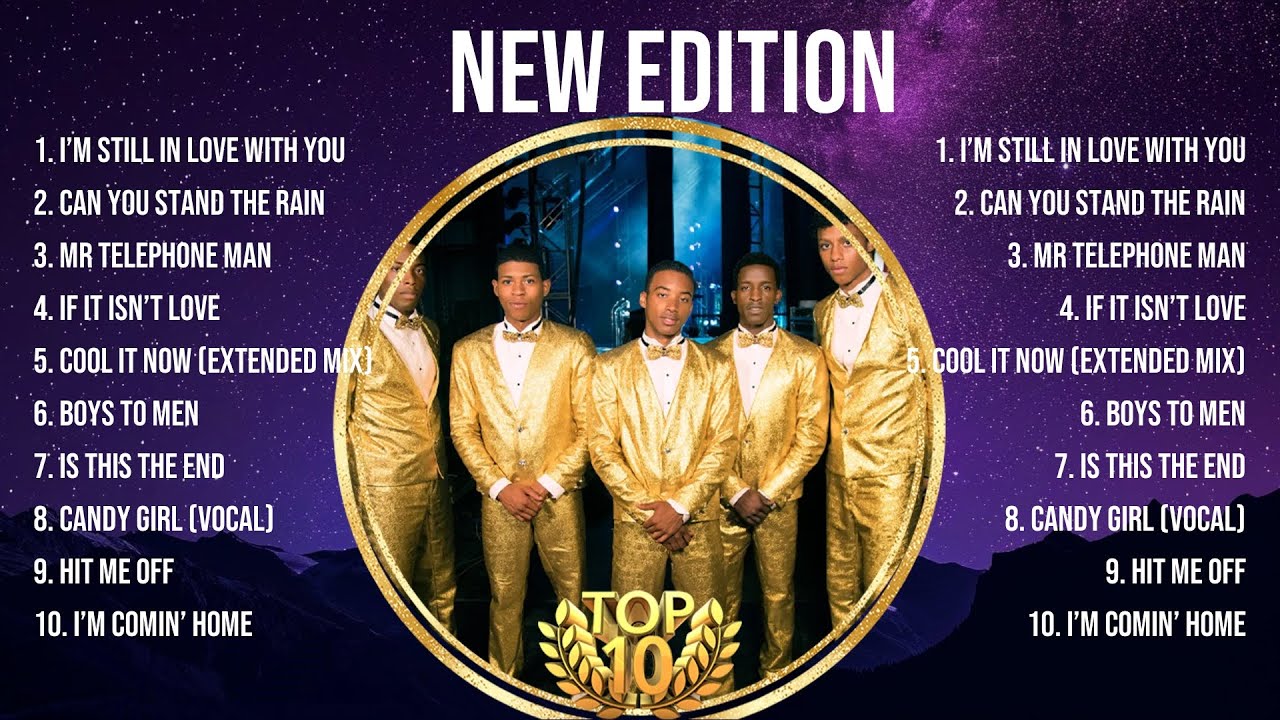 New Edition Top Hits Popular Songs - Top 10 Song Collection - YouTube