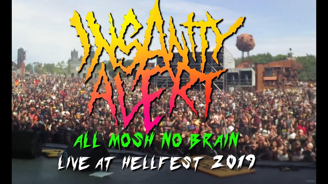 INSANITY ALERT Shares "All Mosh / No Brain" Live at Hellfest 2019!