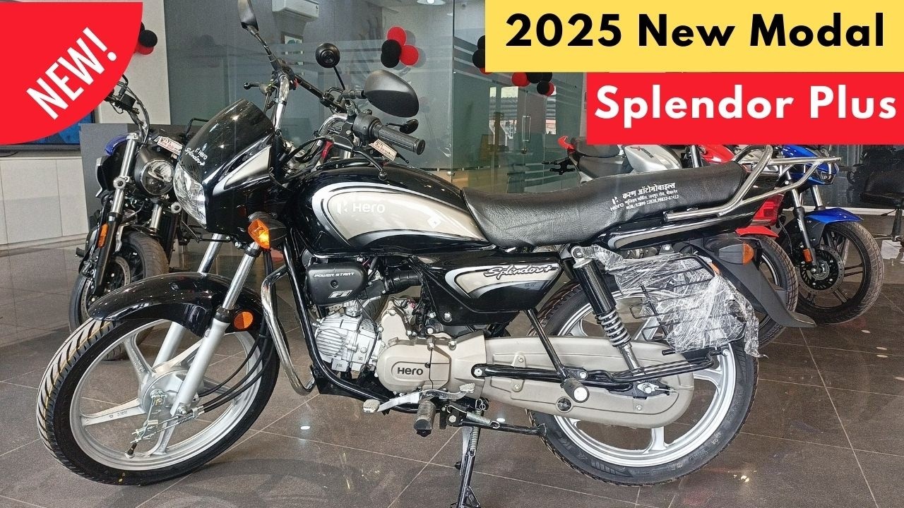 Hero Splendor Plus New Modal 2025 Detailed Review | Hero Splendor Plus ...