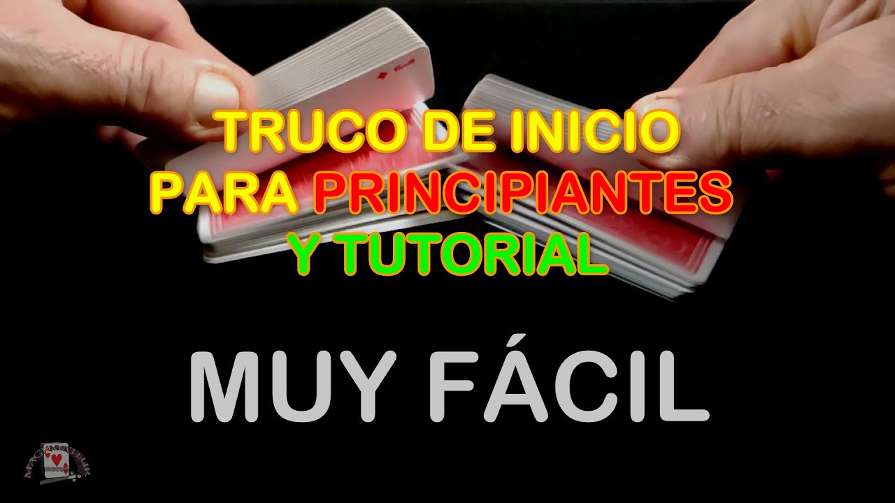 FACILISIMO, truco de magia con cartas explicado paso a paso, TUTORIAL ...