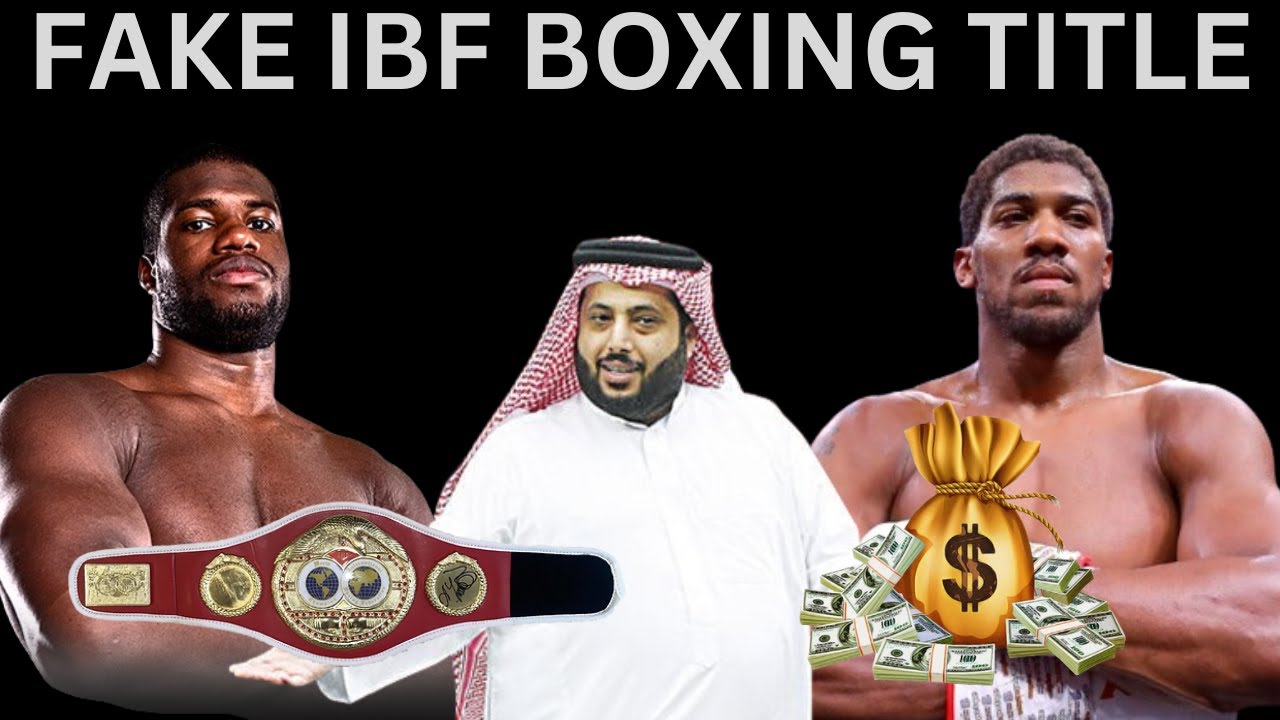 Fake IBF Boxing Title Fight: Greedy IBF Devalued Their Belt And Title ...