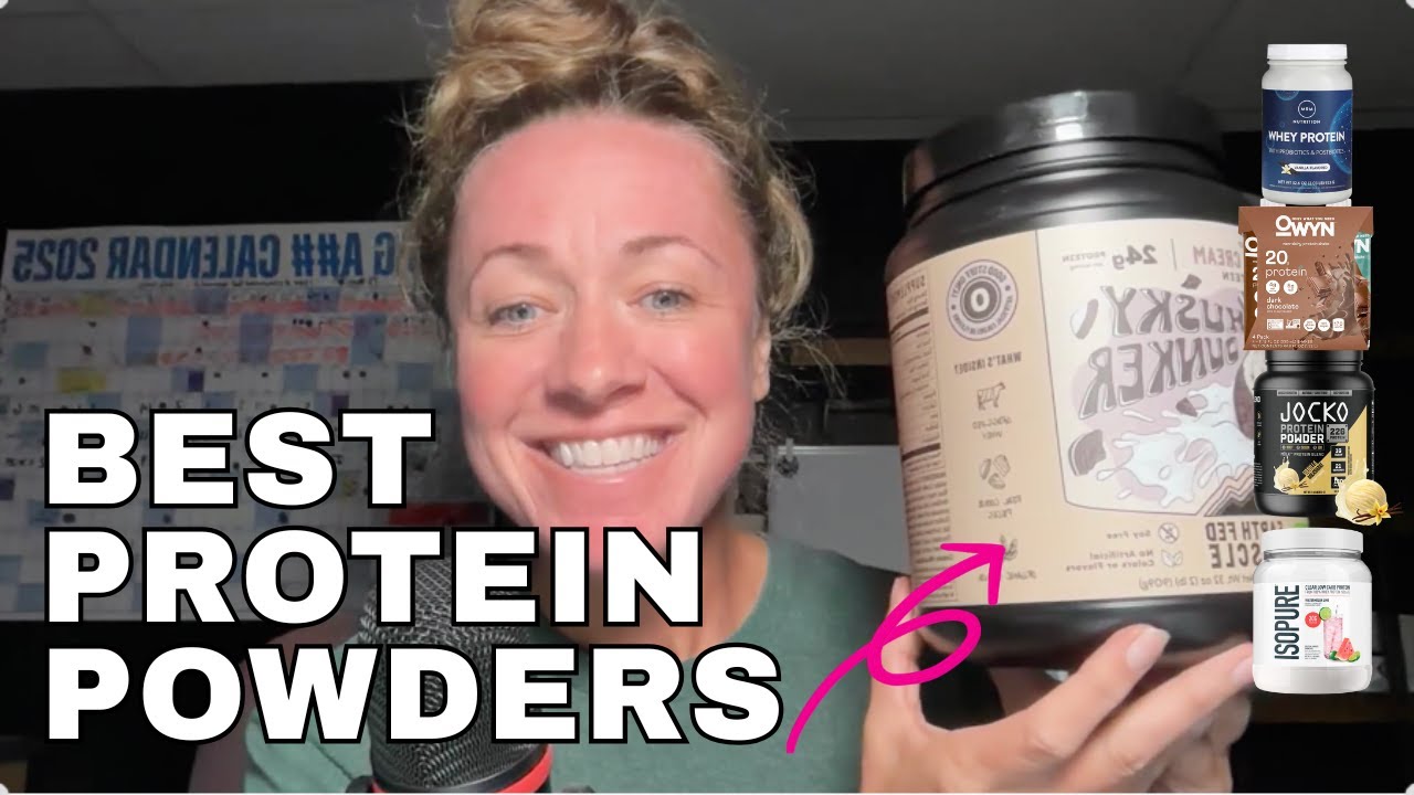 Top 5 Protein Powders I Actually Recommend (Coach Approved!) - YouTube