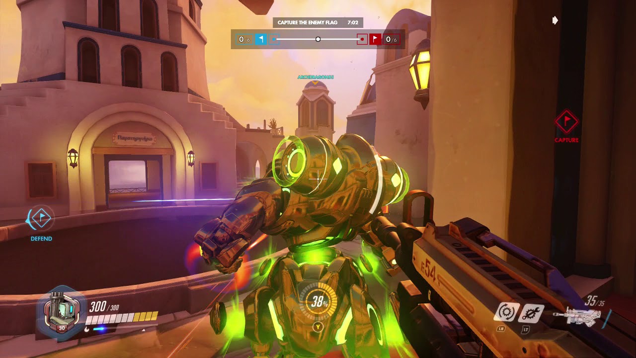 Overwatch CTF blitz - ILIOS WELL - YouTube