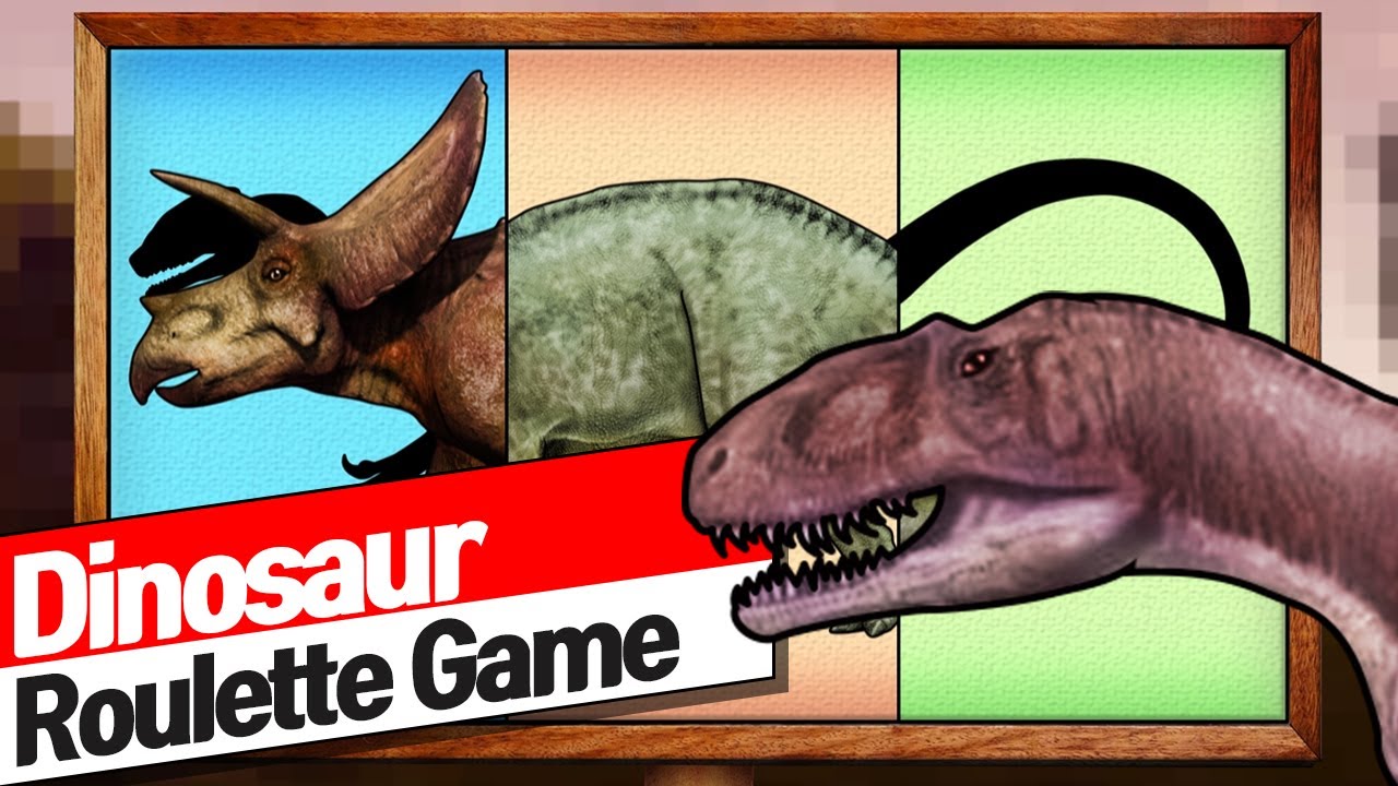 공룡 퍼즐 게임 놀이 | Dinosaur Puzzle game | Dinosaur Roulette Game ...
