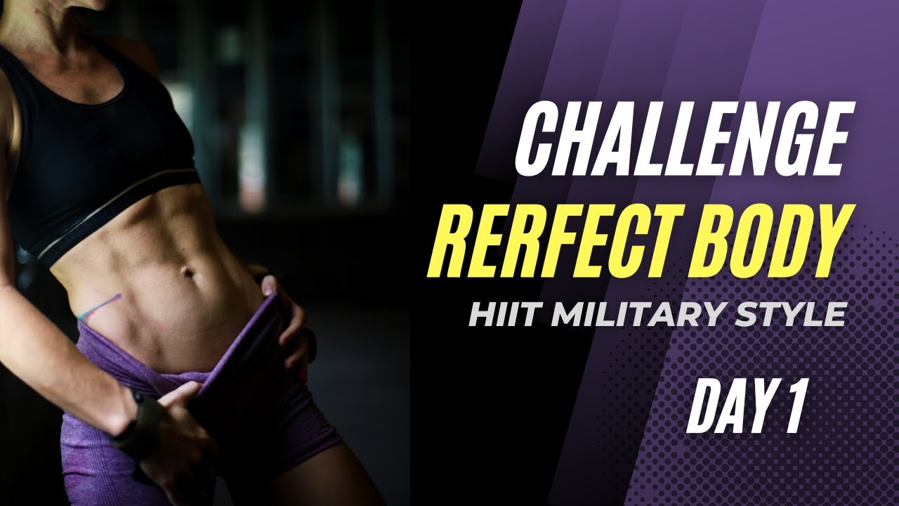 DAY 1 30 MIN Workout bodyweight military style | no repeats | BURN FAT ...