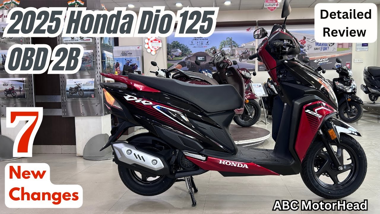 2025 New Honda Dio125 New Model Review - 7 New Changes | On Road Price ...