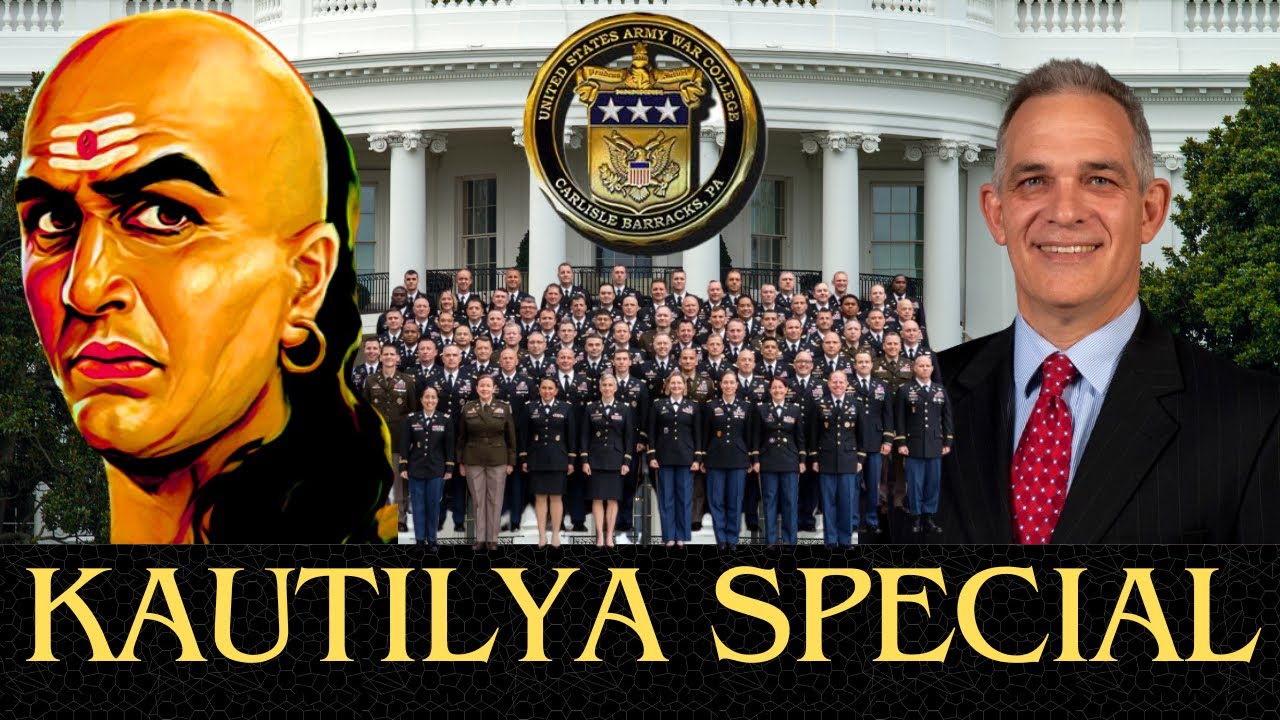 Kautilya & Arthashastra Lecture by Dr. Larry Goodson: Live Reaction ...