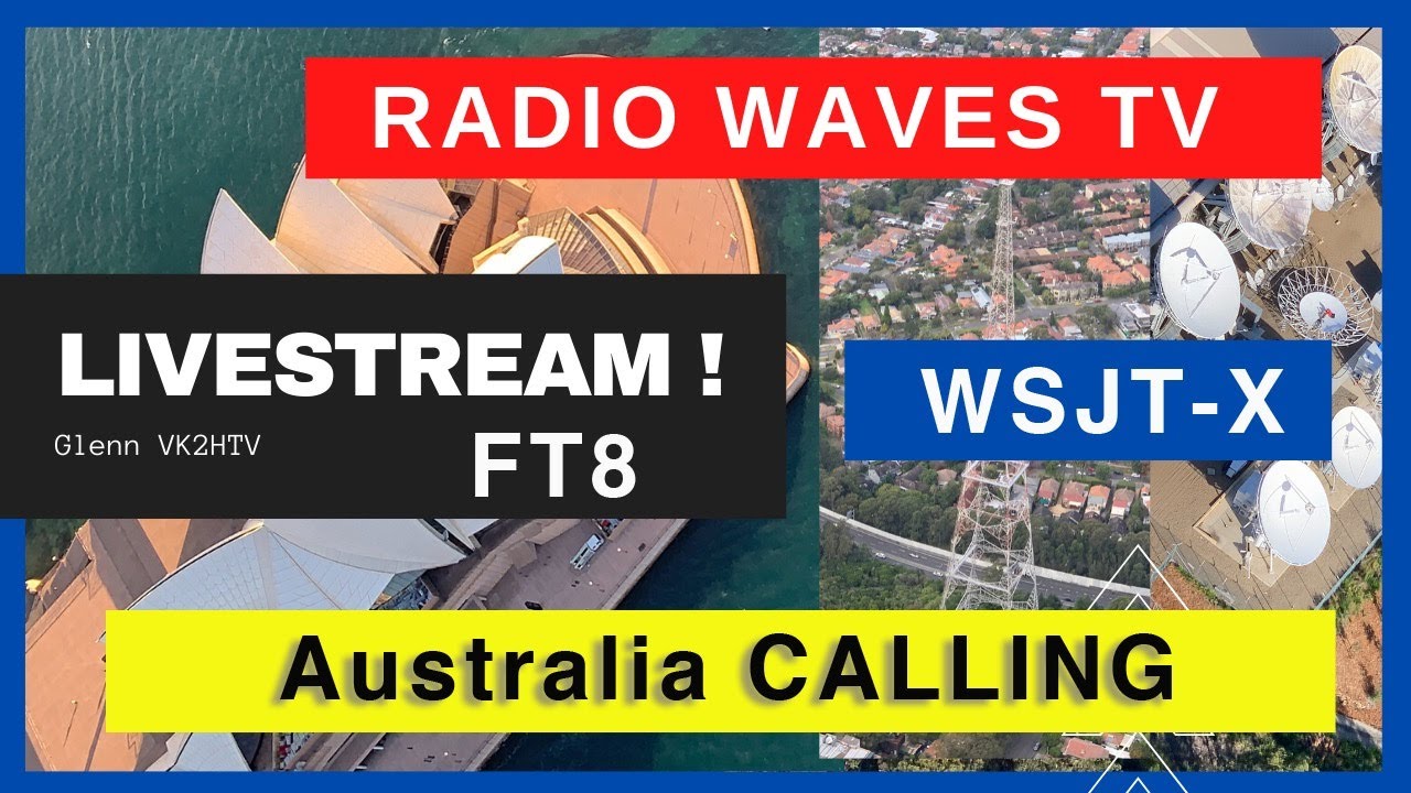 40 m FT8 Live stream WSJT-X Sydney Australia - YouTube