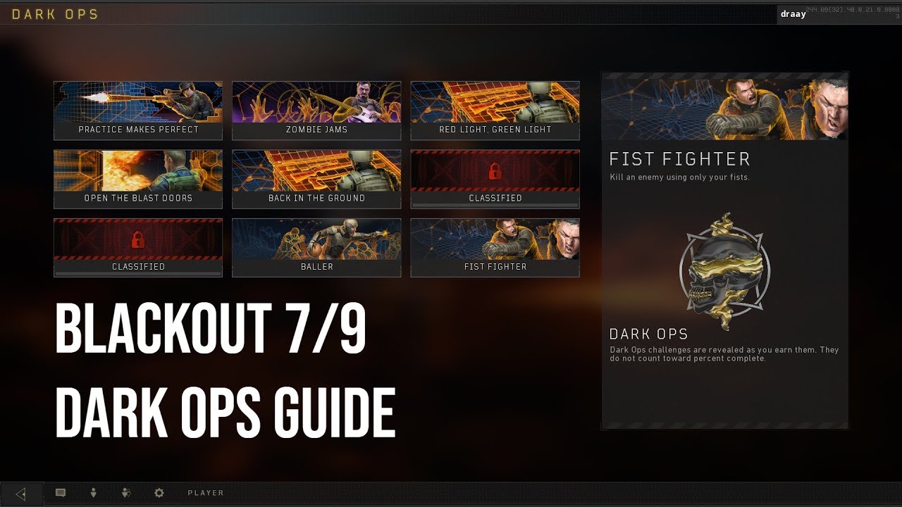 Call of Duty Black Ops 4 - Blackout Dark Ops Challenge guide (7 out of ...