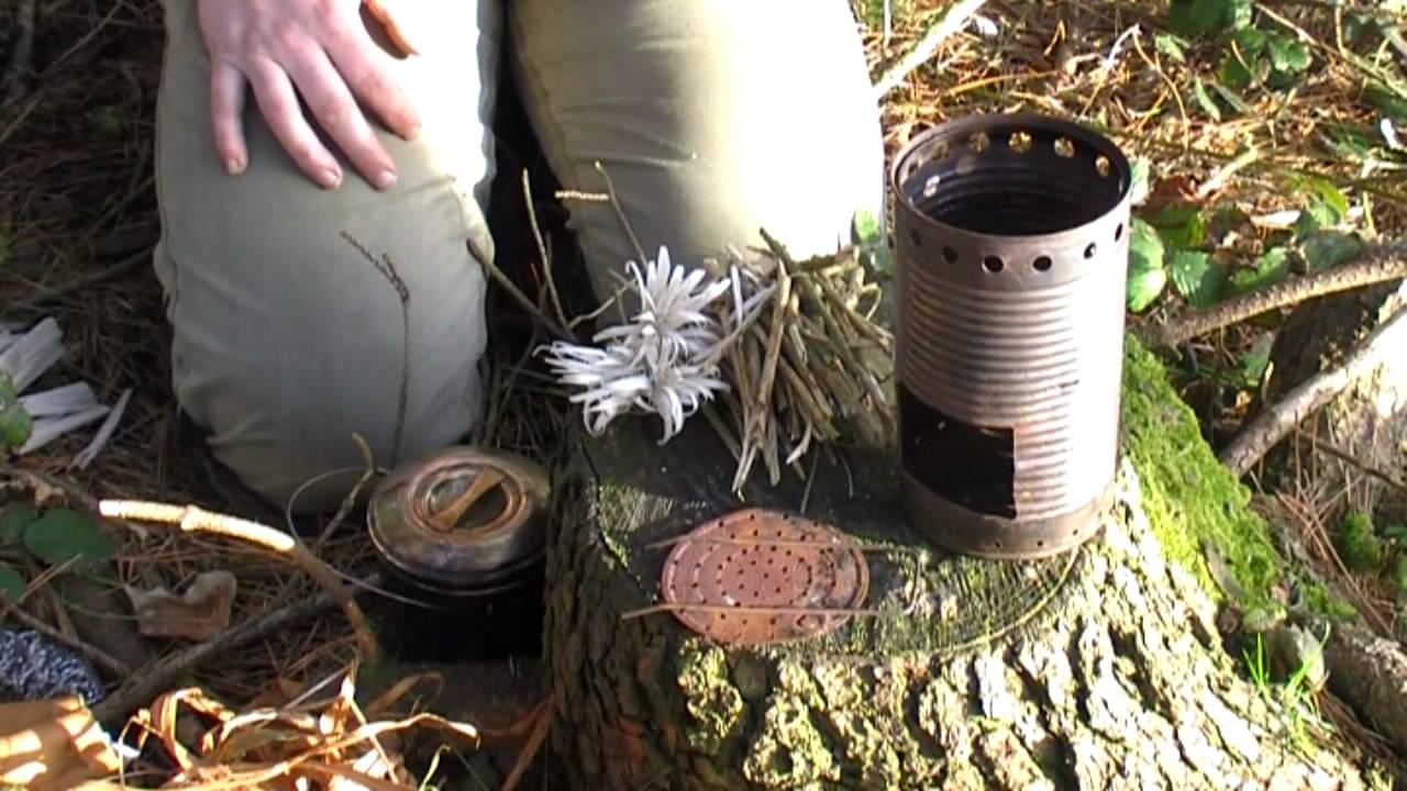 Hobo Stove with Meths Pop-Can Cook System - PART 2 - YouTube