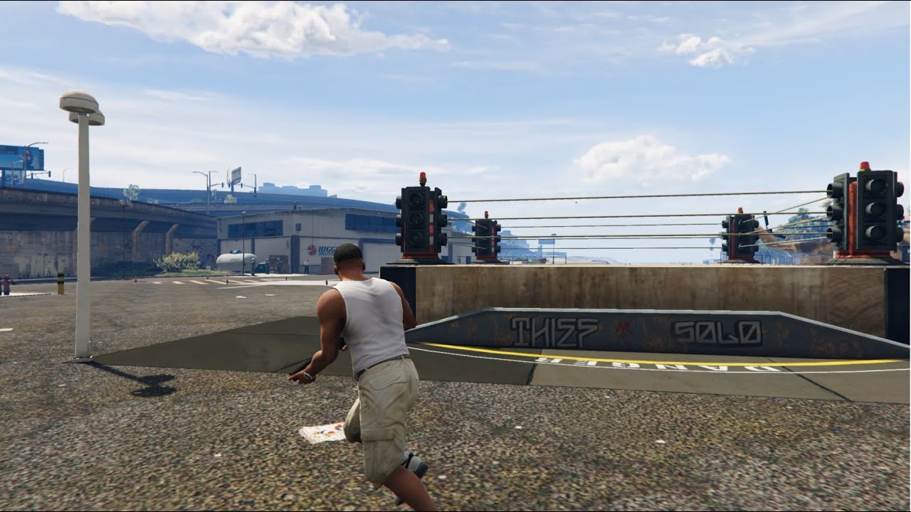 GTA V - Boxing Stage EnRoMovies _REVIEW - YouTube