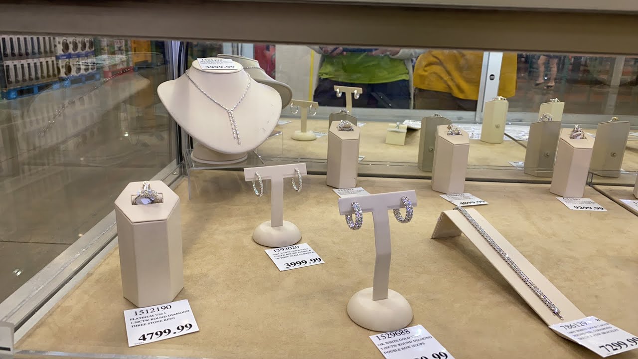 Jewelry section at Costco - YouTube