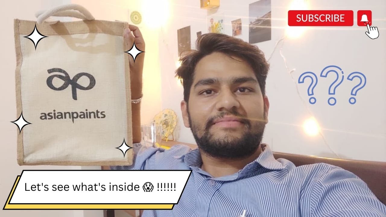 What's inside the Asian Paints Welcome Kit??🤔🤔 #asianpaints #best # ...